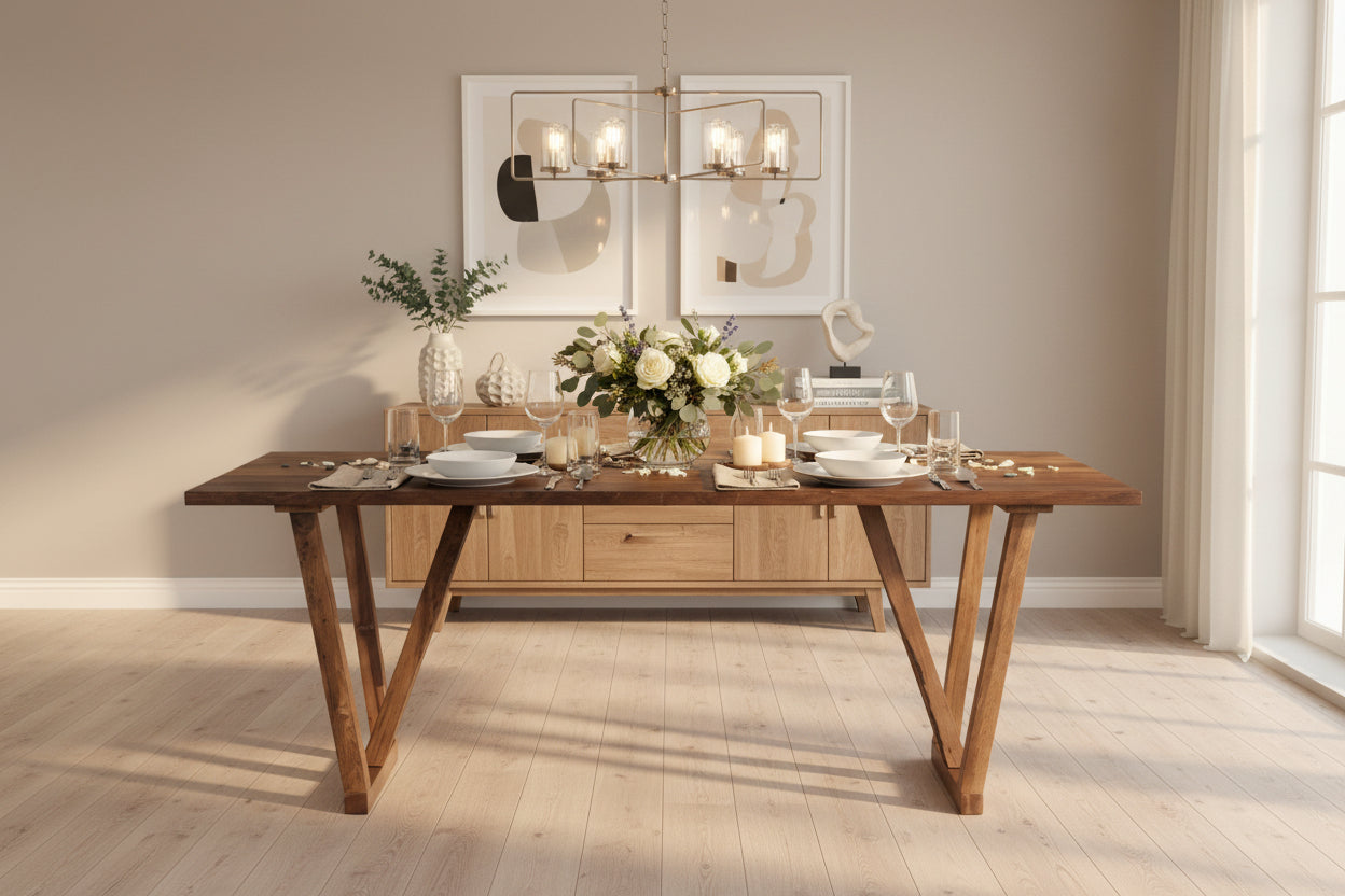 Cyril Dining Table | FITP – FURNITURE IN THE PINES | THE OUTLET | DAHR